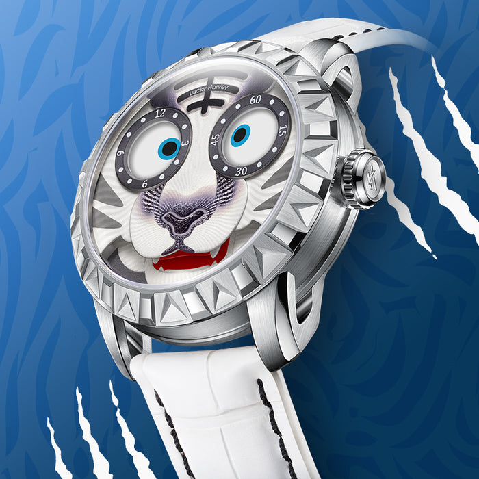 Lucky Harvey | Tiger Limited Edition Automatic Watch | Unique Gift for ...