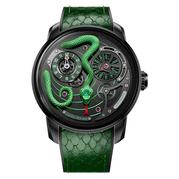 Lucky Harvey | Snake Automatic Watch | Bold fashion statement for ...